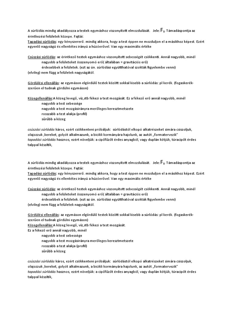 Súrlódás Beragasztani | PDF