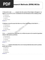 Business Research Method (Final Assessment) | PDF | Sampling ...
