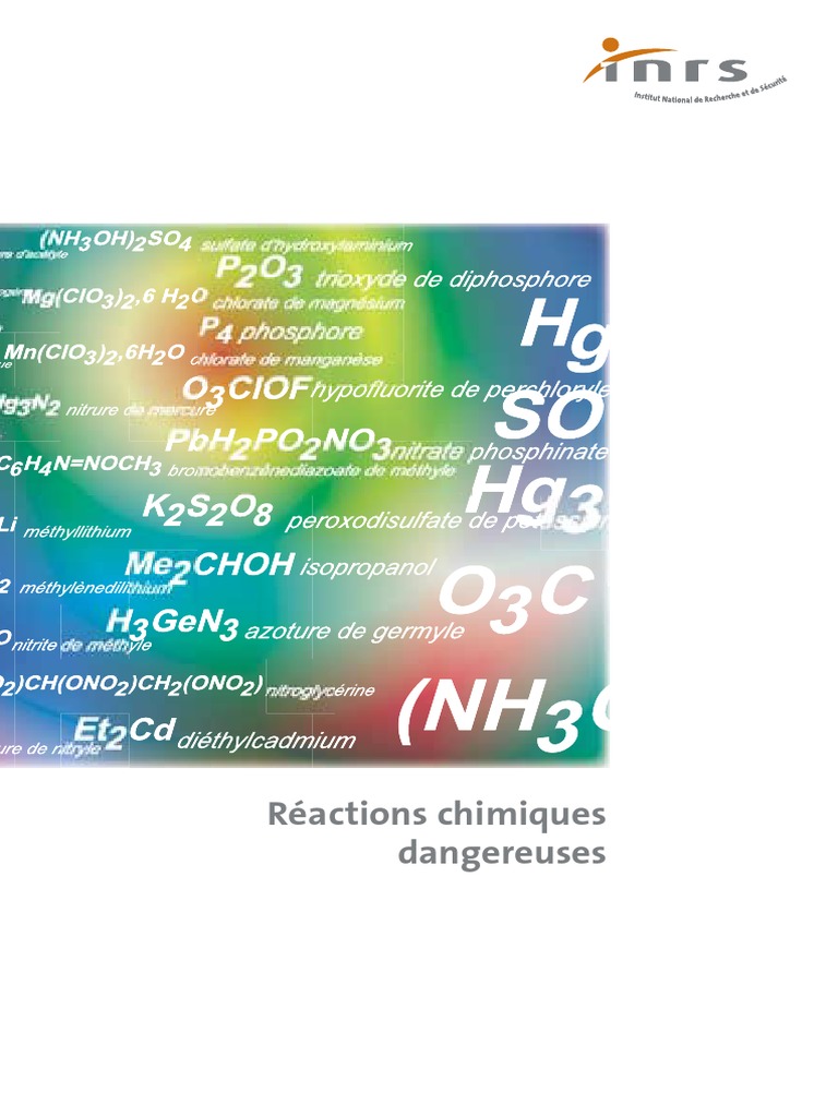 Inrs Reactions Danger | PDF
