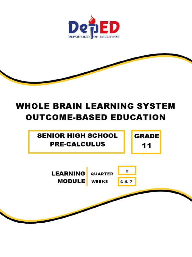 Pre Calculus Module Q2 Week 6 7 - QAFINALMSV 1 3 | PDF | Trigonometric ...