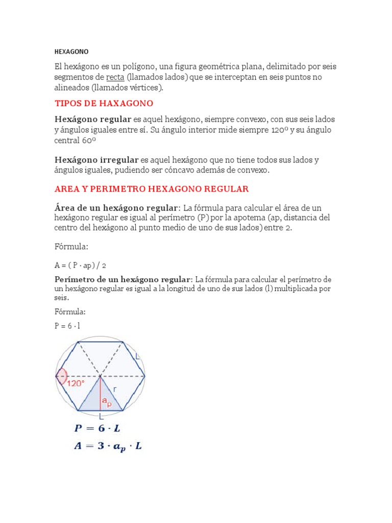 Hexagono Regular e Irregular | PDF