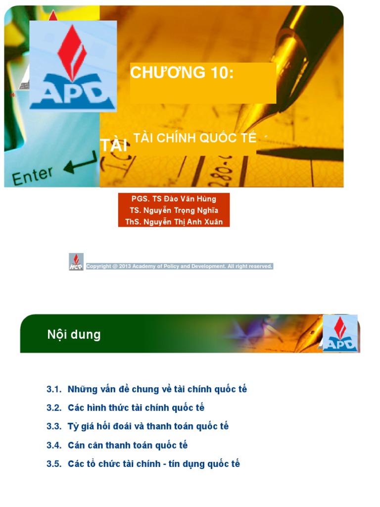 10. Chuong 10.Tài chính quốc tế | PDF