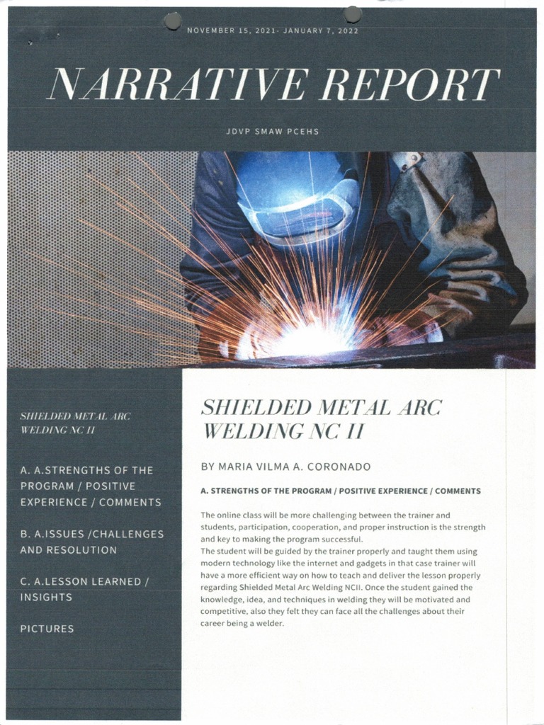 Narrative Report | PDF