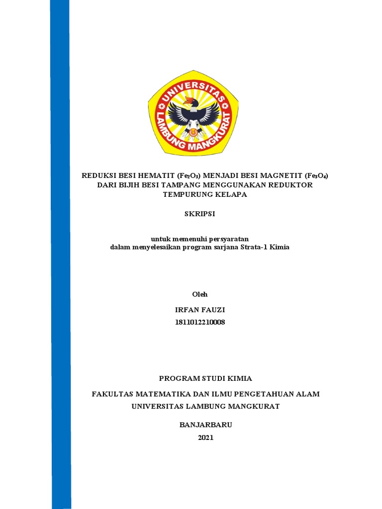 Outline Penelitian - Irfan Fauzi.. | PDF