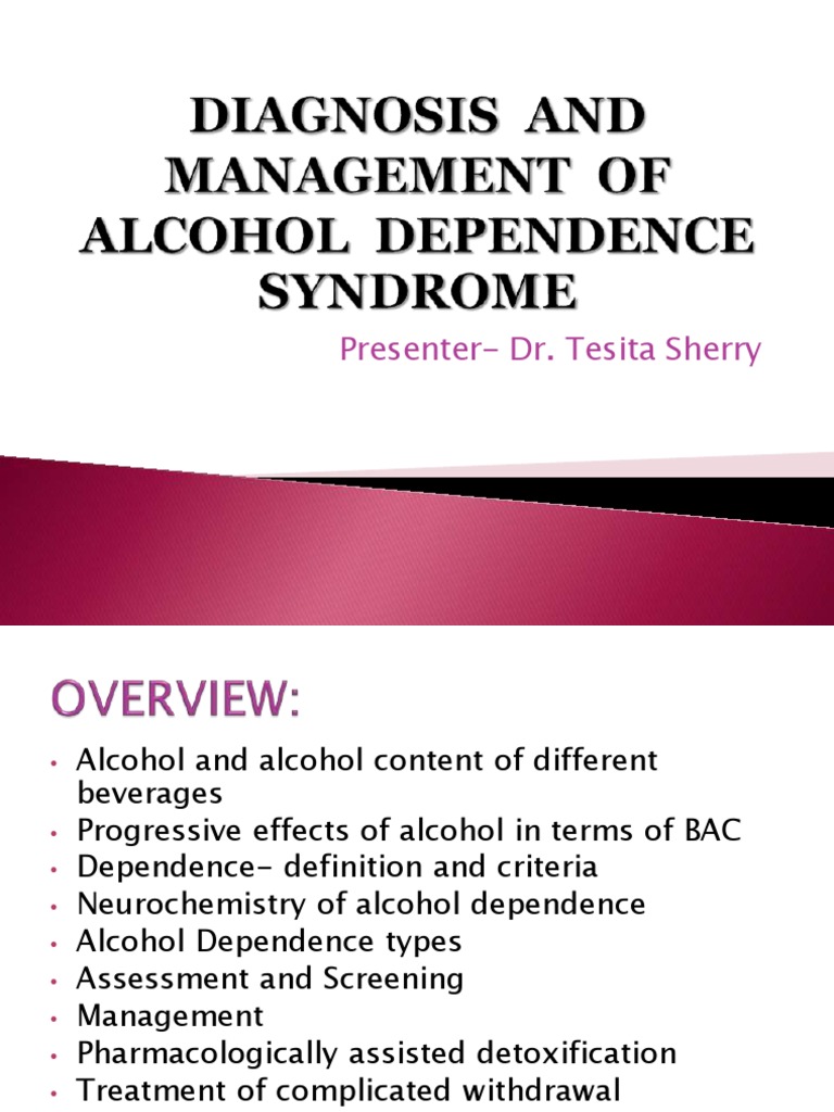 Understanding Alcohol Dependence: A Comprehensive Review of Definitions ...