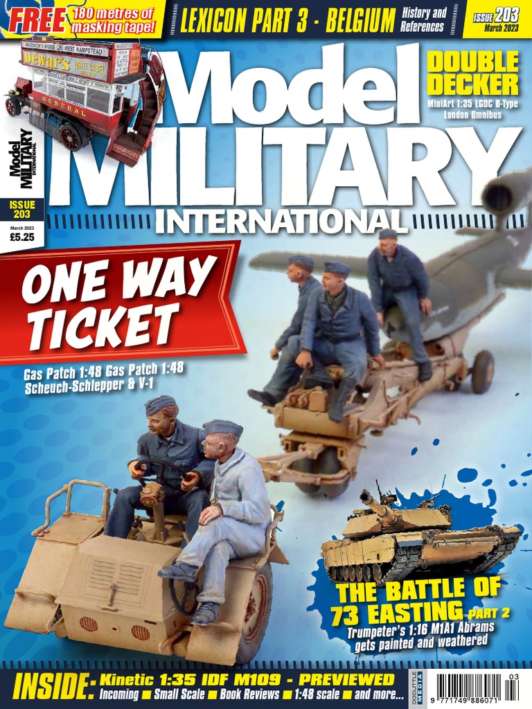 Model Military International Mar23 | PDF | Tanks | Armoured Warfare