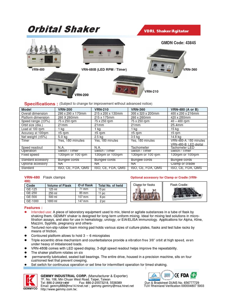 1catalogue VRN Shaker 20220415 | PDF