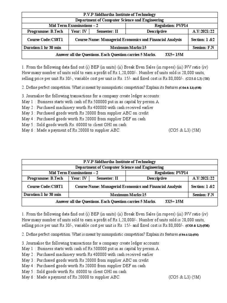 Mefa Mid2 and Obj2 QP 1 May2022 | PDF | Market (Economics) | Financial ... Mefa Mid2 and Obj2 QP 1 May2022 | PDF | Market (Economics) | Financial ...