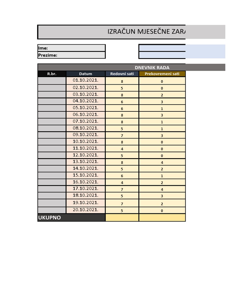 Obrada Podataka - Formule I Funkcije | PDF