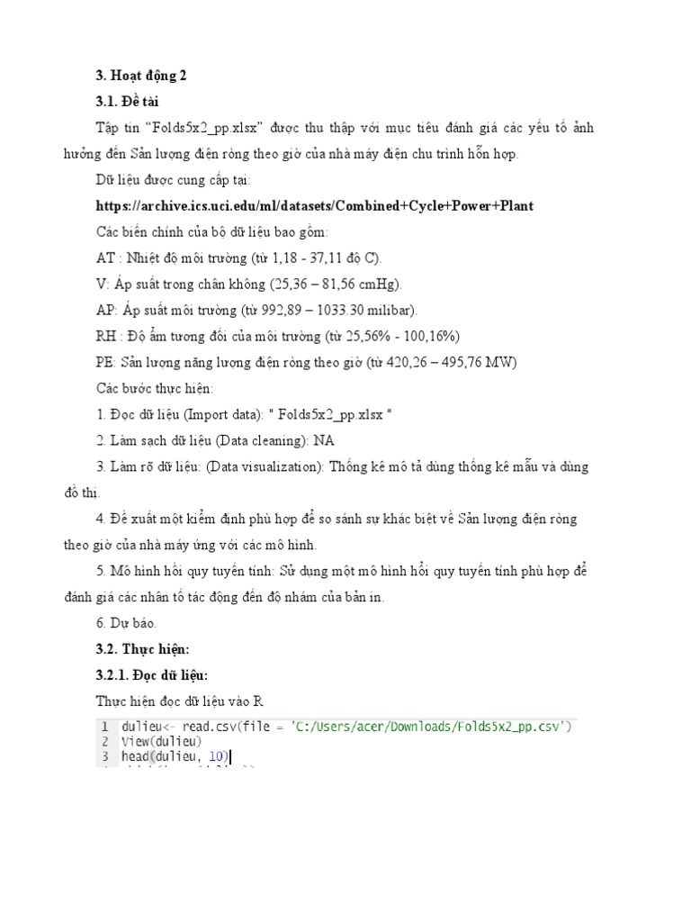 Btl Xstk Phần Riêng | PDF