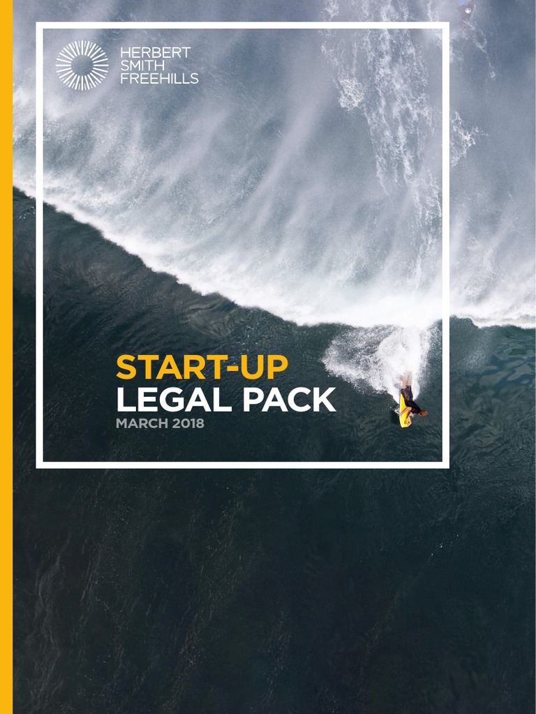 Start-Up Legal Pack | PDF | Stocks | Employment