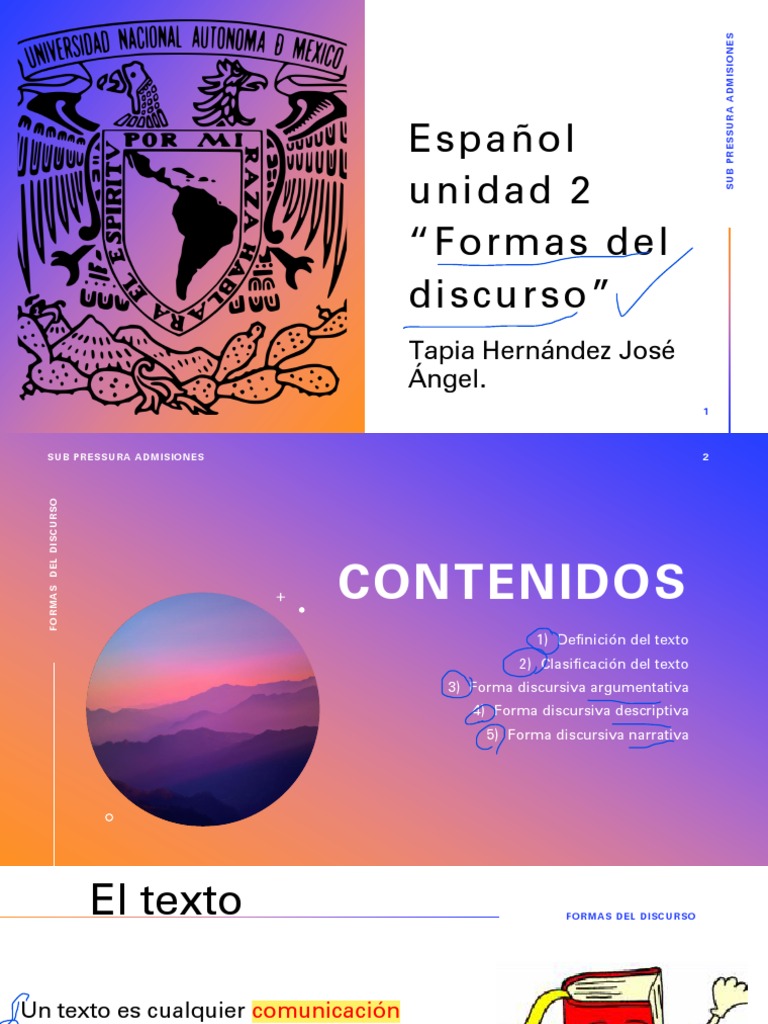 Español Unidad 2 Formas Del Discurso | PDF | Asociación de Futbol Español Unidad 2 Formas Del Discurso | PDF | Asociación de Futbol