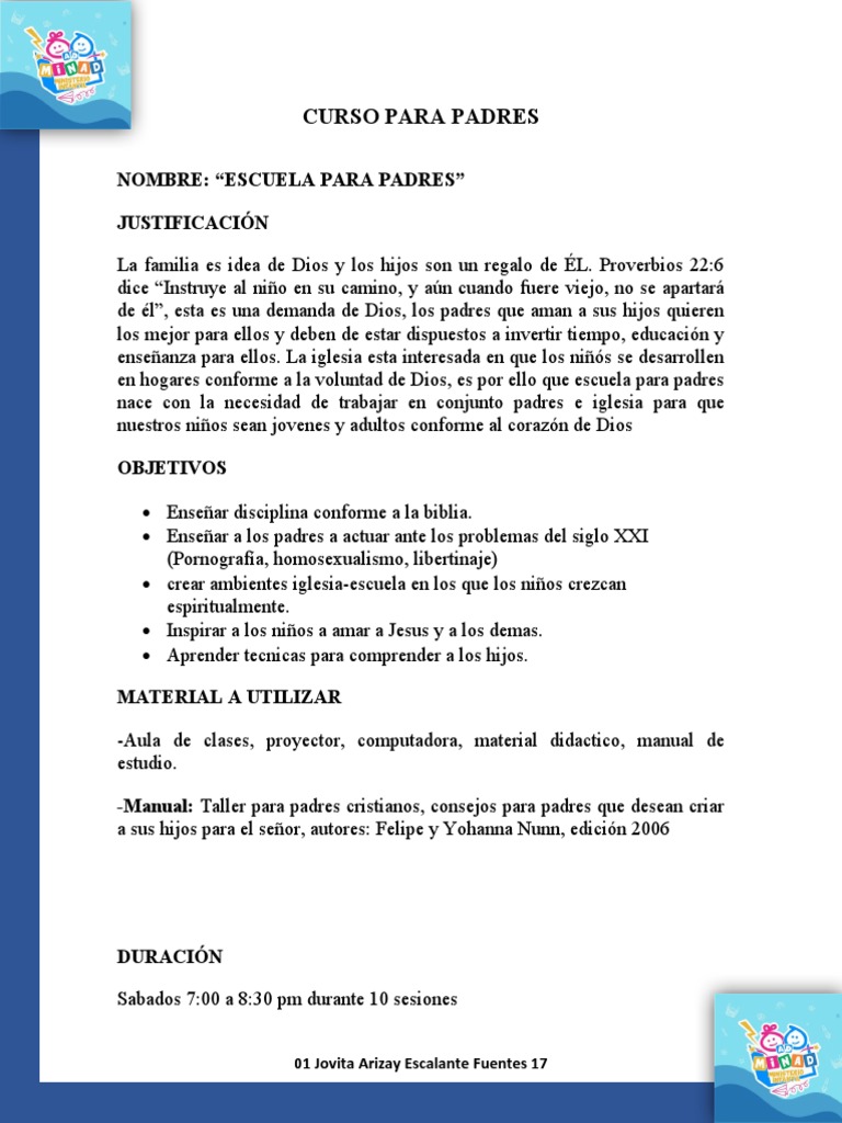 Curso para Padres | PDF