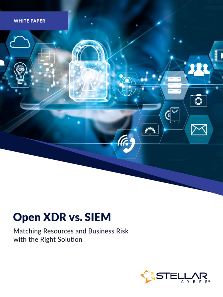 Open XDR Vs SIEM | PDF | Computer Security | Security
