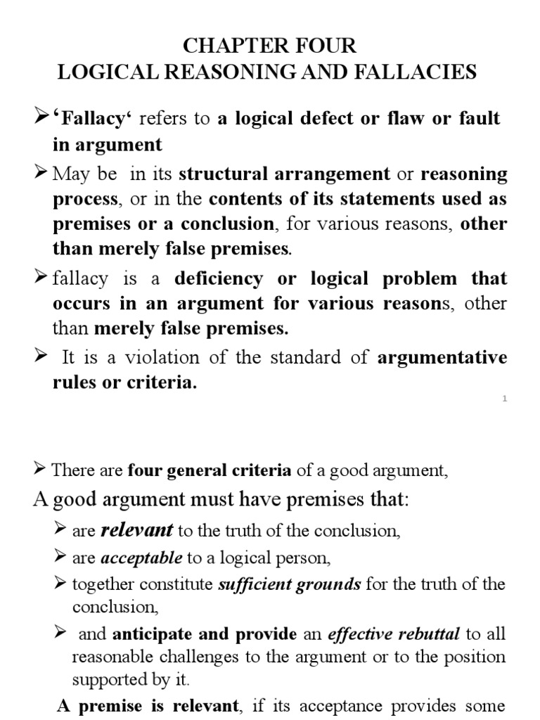 Informal Fallacies | Download Free PDF | Fallacy | Argument