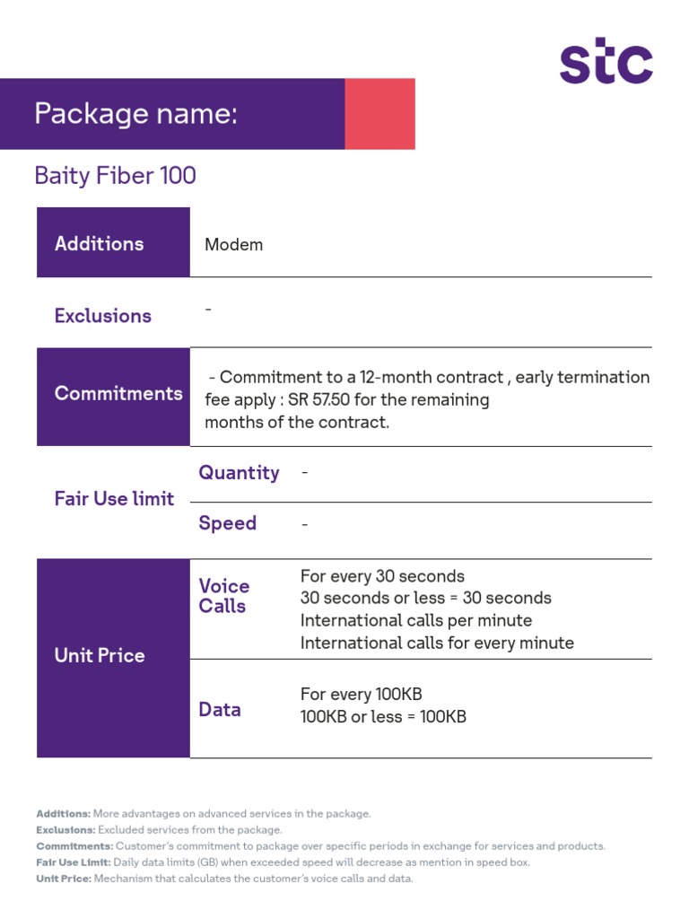 Baity Fiber 100 en | PDF