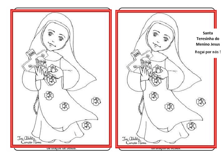 Atividade Santa Teresinha | PDF
