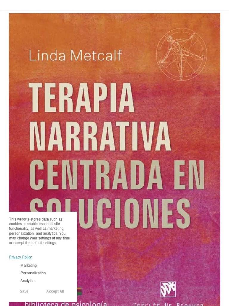 Terapia Narrativa Centrada en Soluciones | PDF | Marketing | Depresión (estado de ánimo)