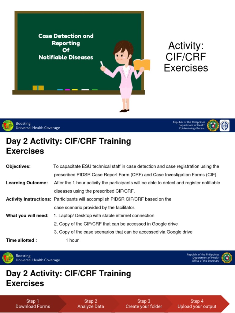 Activity 1 - CIF - CRF Exercises | PDF | Health Care | Diseases And ...