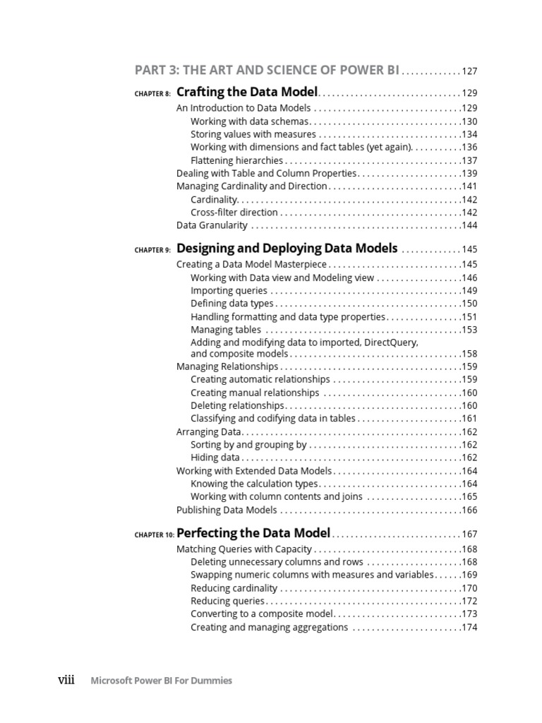 Part 3: The Art and Science of Power Bi: Crafting The Data Model | PDF | Information Technology ...