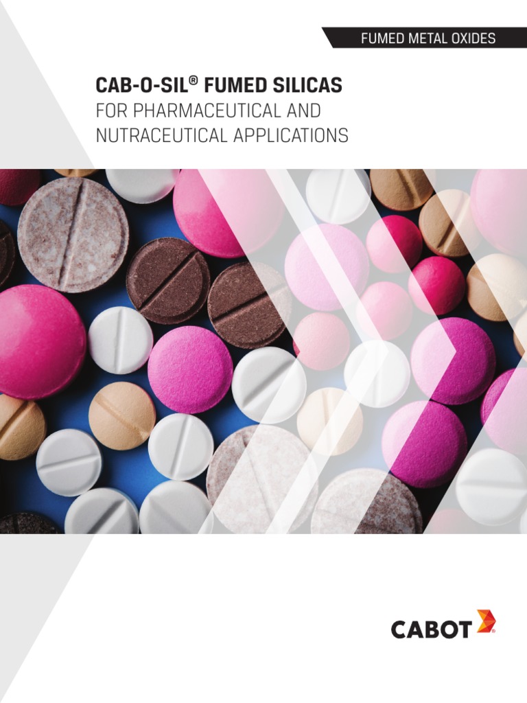Brochure CAB O SIL Fumed Silica Pharmaceutical Nutraceutical Apps | PDF ...