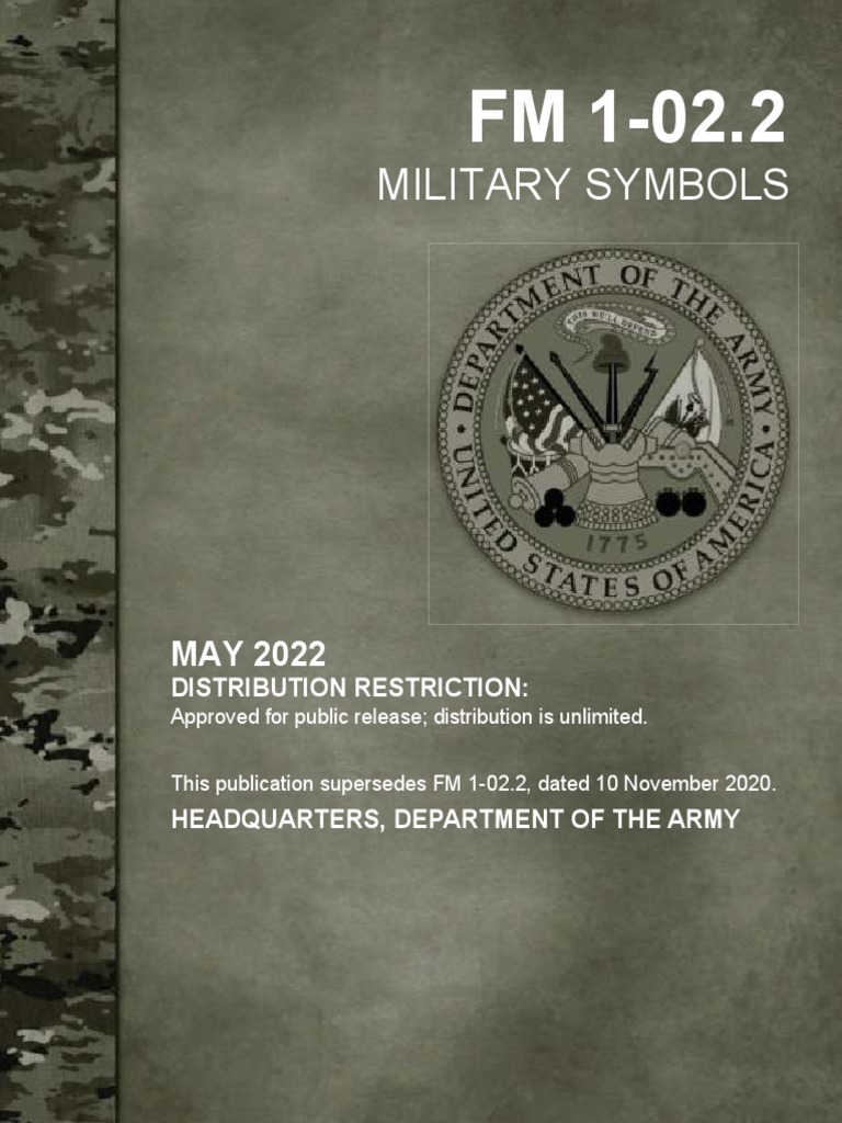 FM 1-02.2 Military Symbols 2022 | PDF | Icon (Computing) | Space