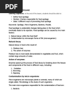 Principles of Food Preservation Notes | PDF | Food Preservation ...