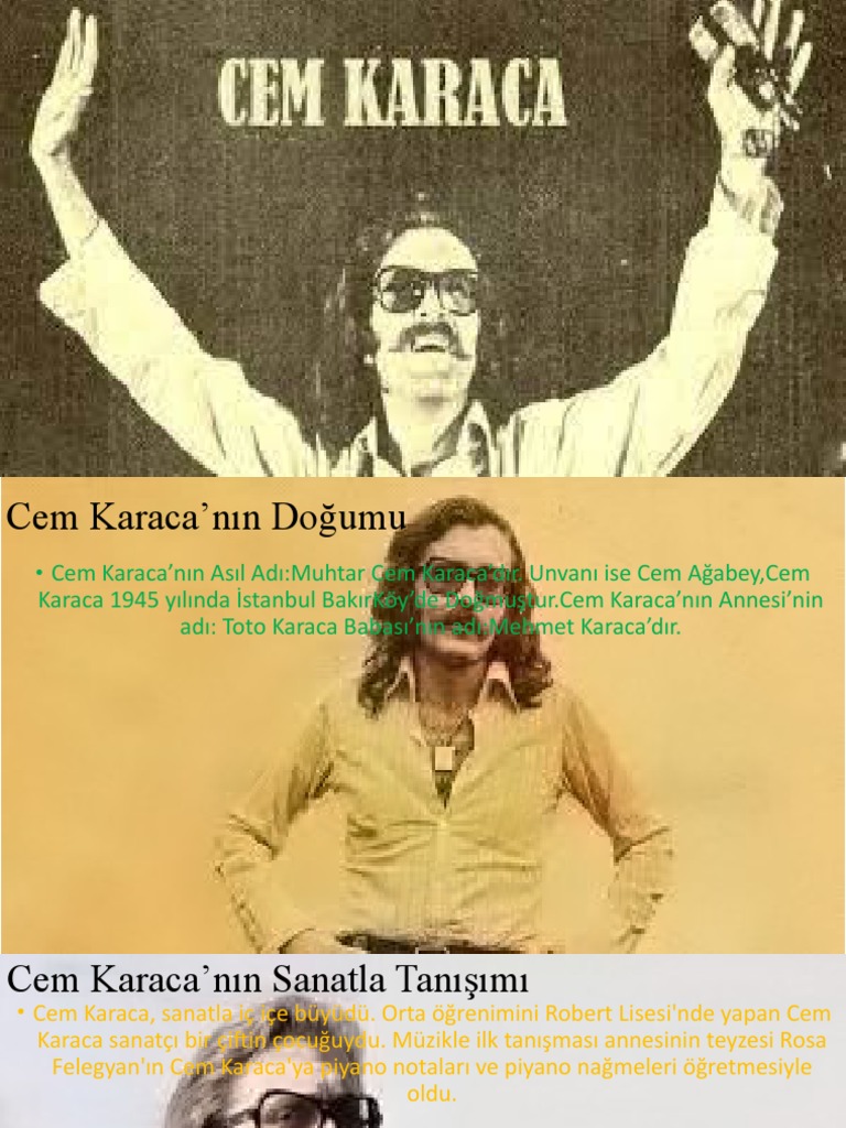 Cem Karaca | PDF