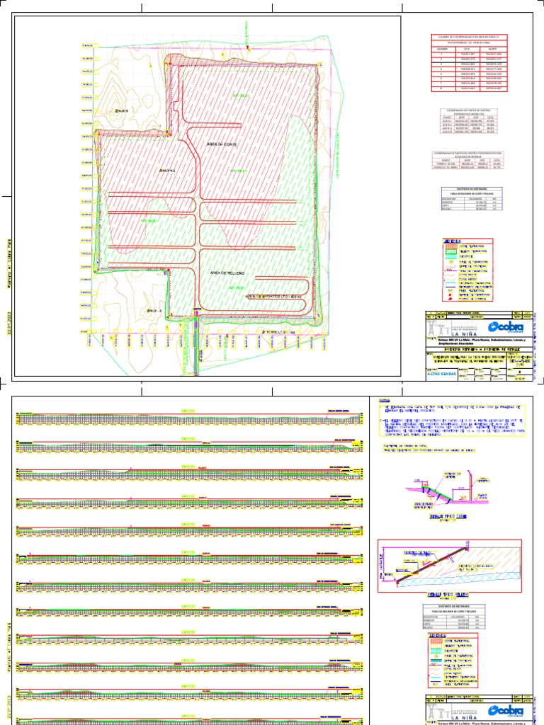 001 Cad Plano - D - Mov de Tierra Piura | PDF