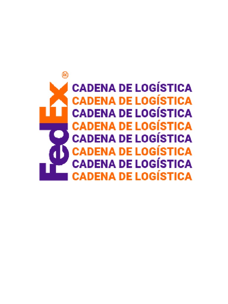 Gestión de Cadena de Suministro FedEx | PDF | Fed Ex | Business