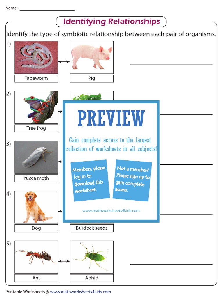 Identify | PDF | Symbiosis | Biological Evolution