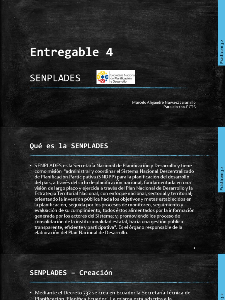 Entregable 4 - Prácticum 3.2 | PDF | Planificación | Planificación estratégica