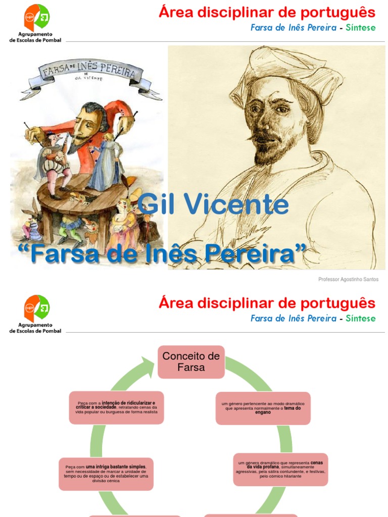 Análise da Farsa de Inês Pereira | PDF | Agostinho de Hipona