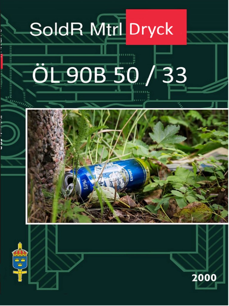 SoldR MTRL Dryck ÖL 90B 50-33 | PDF