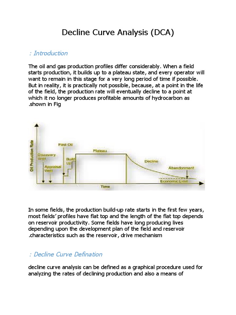 Decline Curve Analysis | PDF | Technology & Engineering