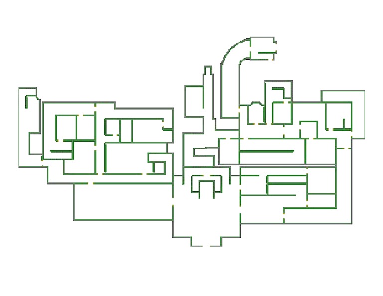 Resident Evil 1 Map Mansion 1F | PDF