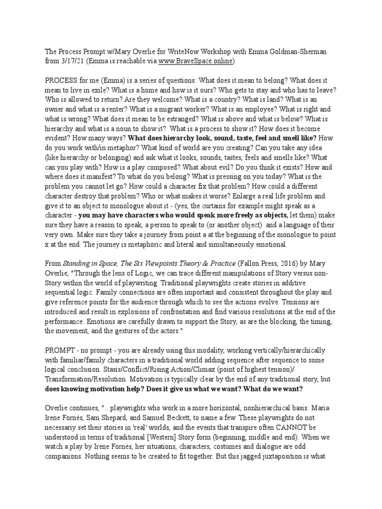 Story/Logic Through Non-Traditional Composition: An Analysis of Mary ...