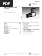 Rexroth 4we10 Data Sheet PDF | PDF | Rectifier | Valve