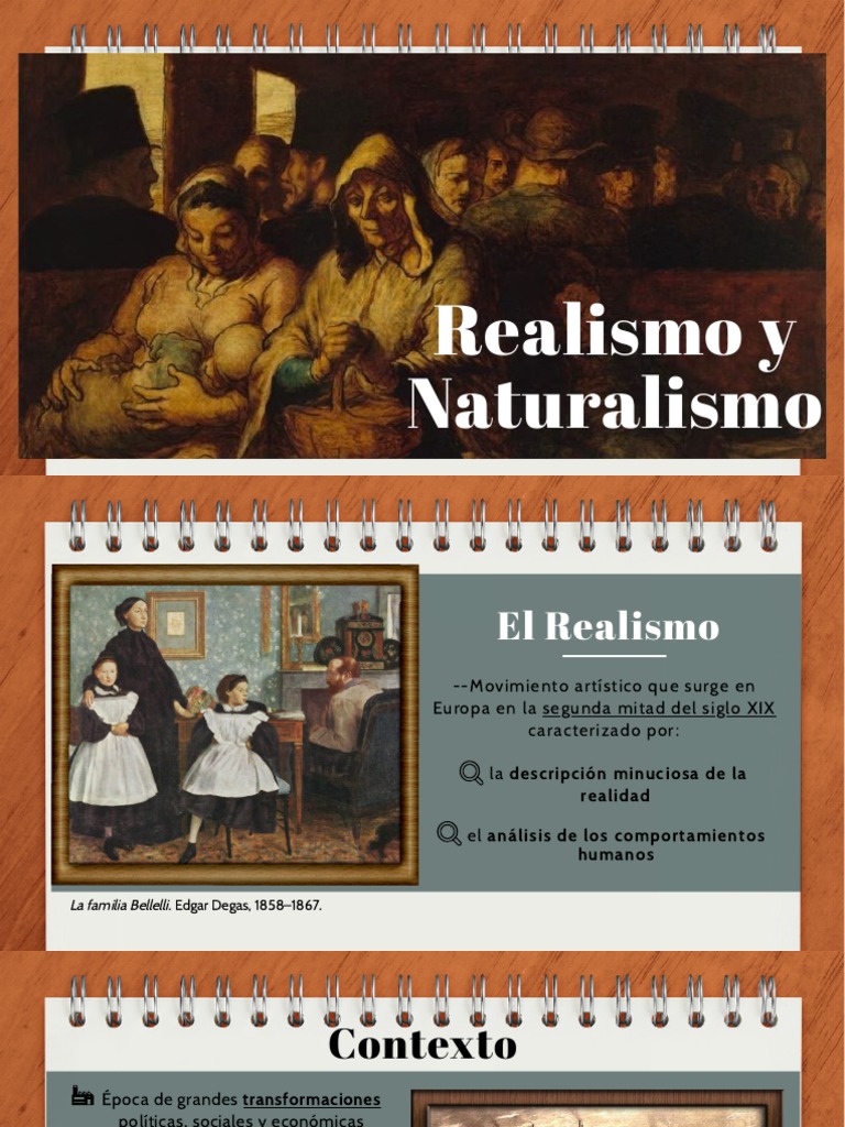 Realismo y Naturalismo | PDF | Realismo literario
