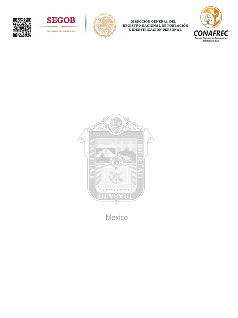 Reverso Acta Edo Mex | PDF