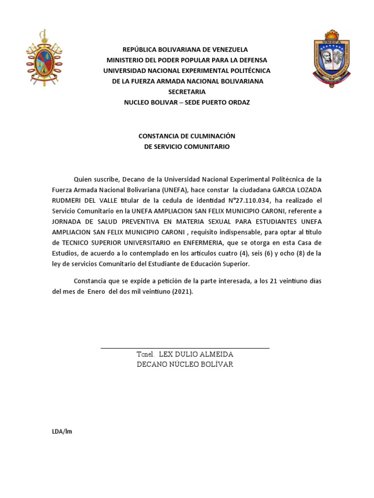 Constancia Del Culminacion de RUDMERI | PDF