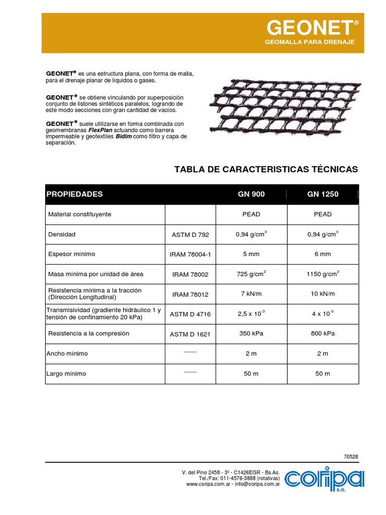 Geonet | PDF | Materiales | Ciencias fisicas
