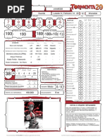 T20 - Ficha Editável Auto Completavel | PDF