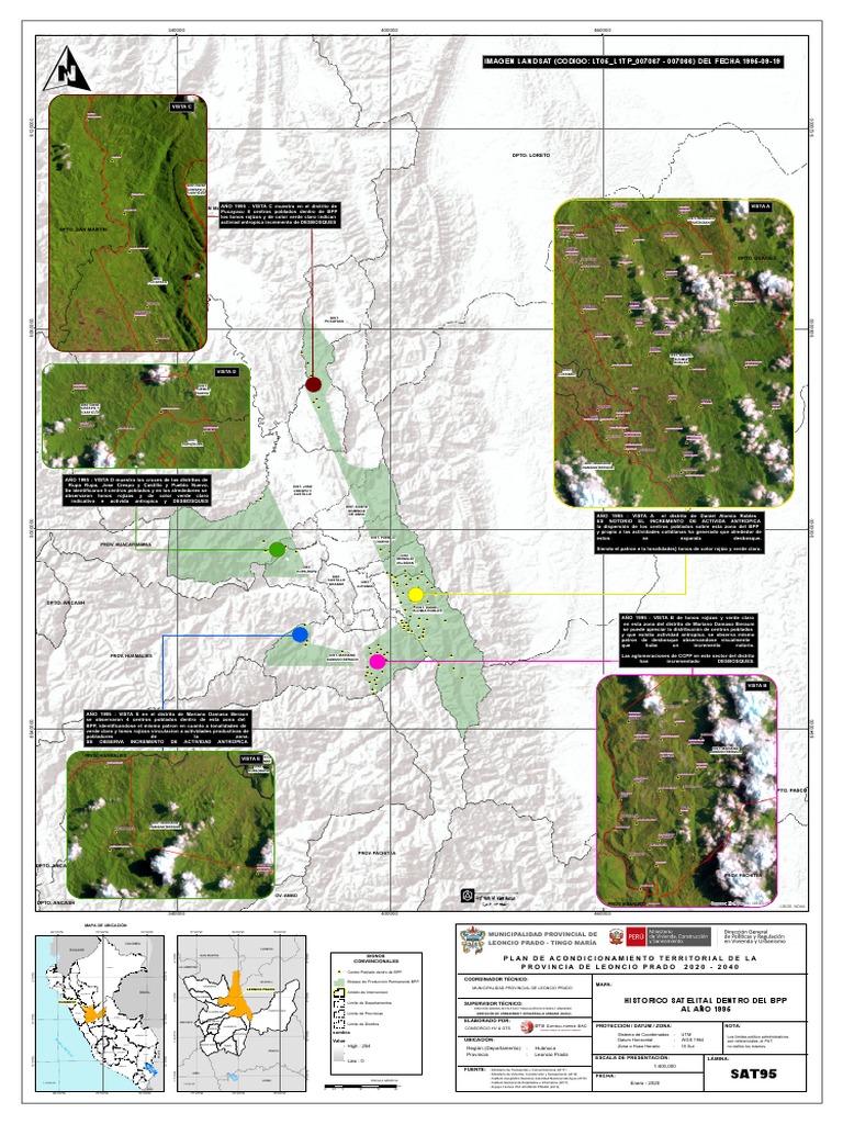 Mapa Satelital de San Juan de Lurigancho | PDF | Perú