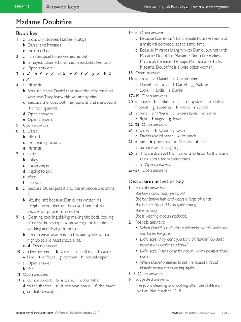 M03 L3 Madame Doubtfire TSP 9780997876987 | PDF