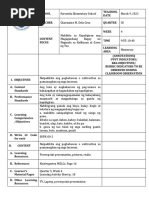 2024-2025 Sned Lesson Plan | PDF