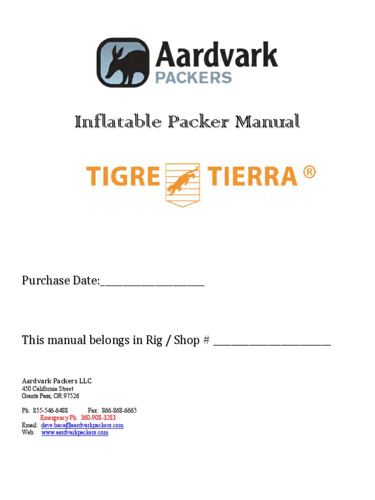 Inflatable Packer Manual | PDF | Technology & Engineering
