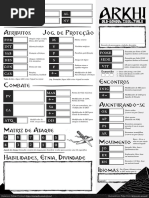 Ficha D&D 5e 2024 Automatica | PDF