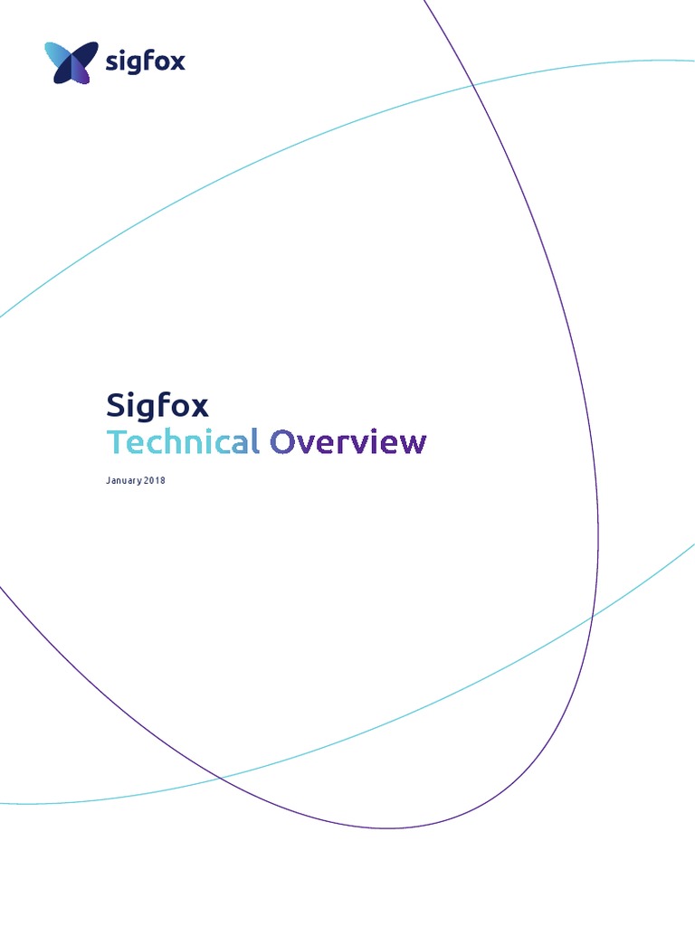 Sigfox Technical Overview Pdf Computer Network Internet Of Things