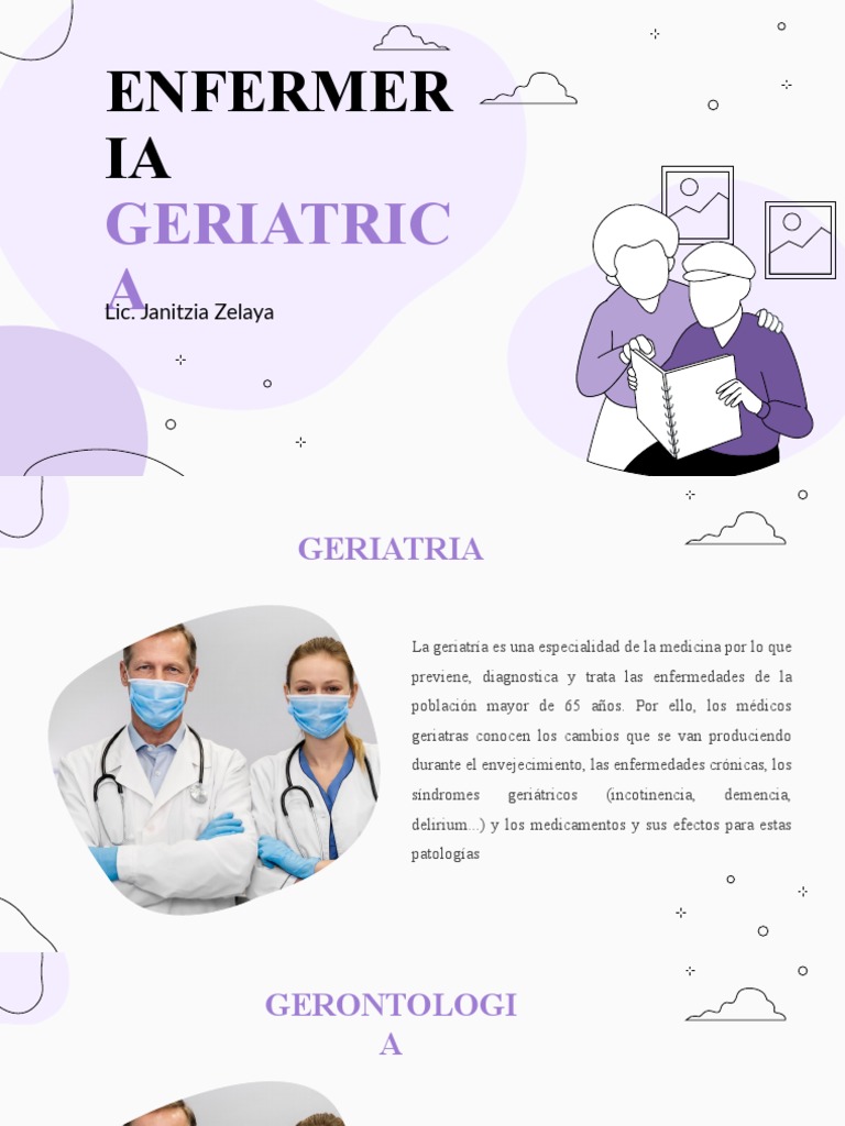 Principios de Enfermeria Geriatrica | PDF | Gerontología | Enfermería Principios de Enfermeria Geriatrica | PDF | Gerontología | Enfermería